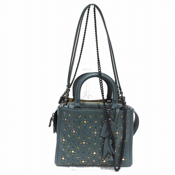 Coach | Bags | Coach Rogue Rivet 259 2way Bag Handbag Womens | Poshmark